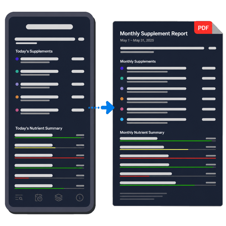 Supplement Tracker App with Barcode Scanner - SuppTrack